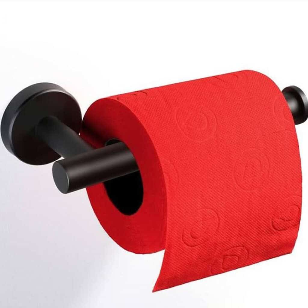 Red Toilet Paper Gift Box | Renova | 3-Ply Roll