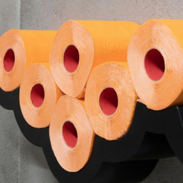 Orange Toilet Paper Jumbo Pack | Renova | 3-Ply Rolls