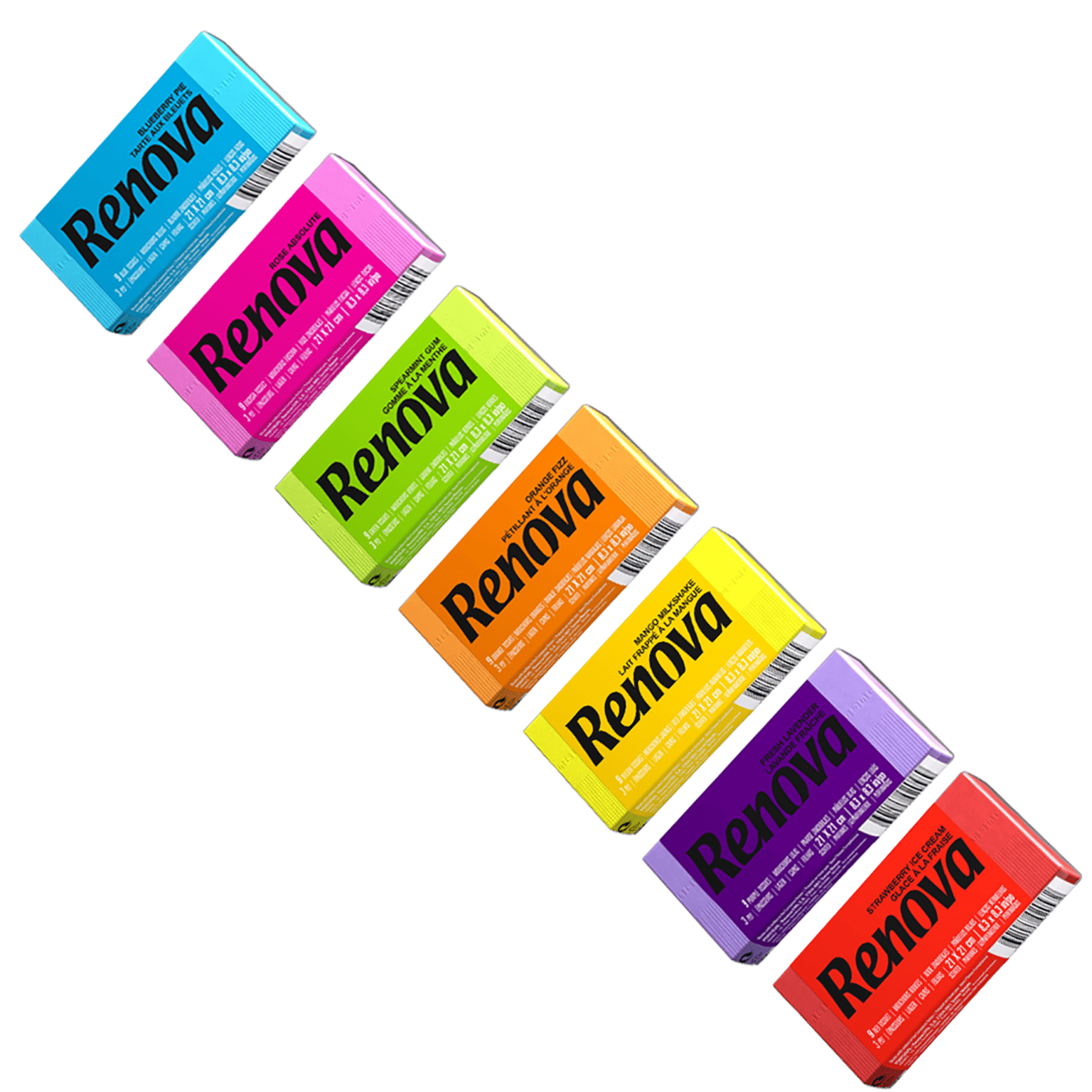 Blue Pocket Tissue 18-Pack | Renova | 3-Ply