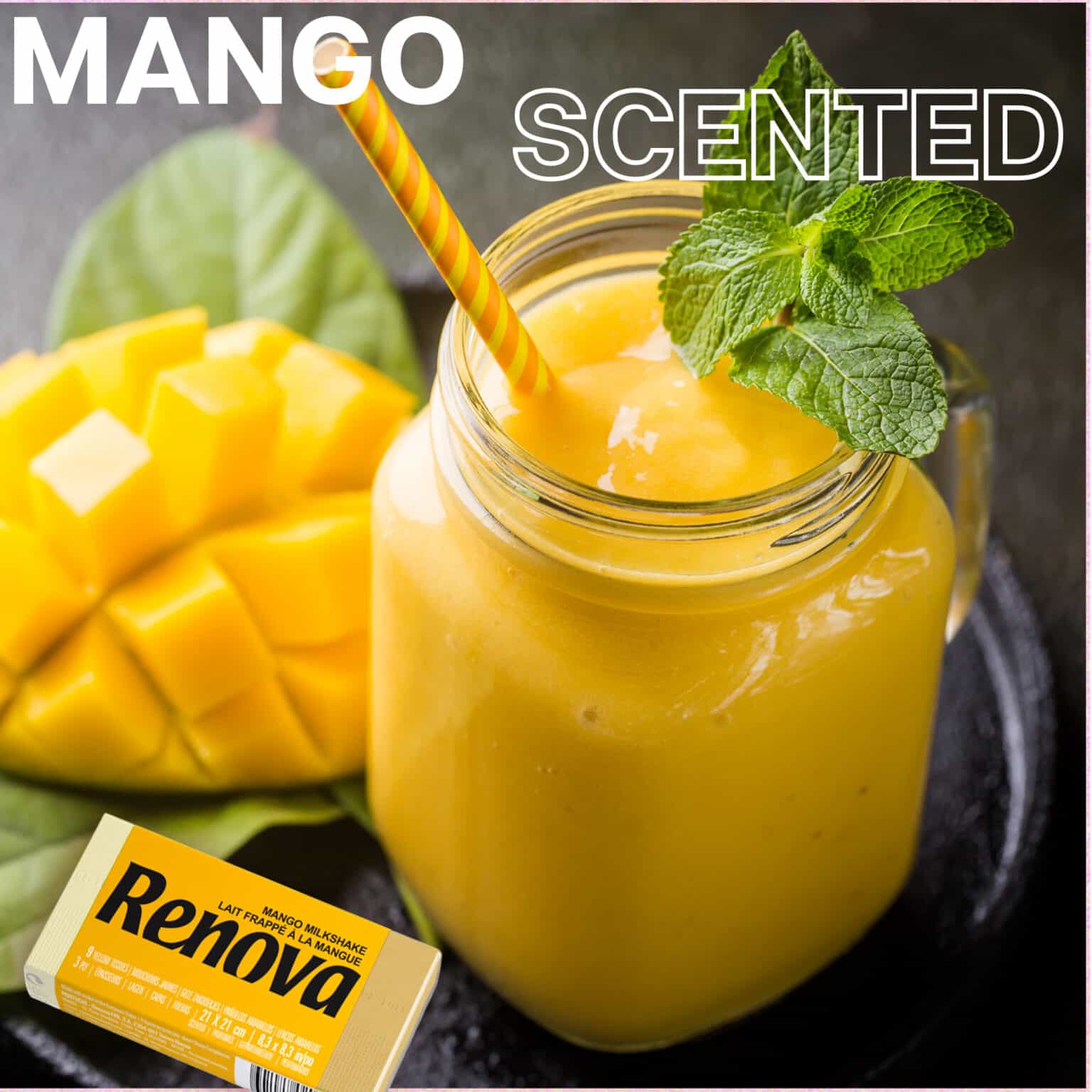 Yellow Pocket Tissue 84-Pack | Renova | 3-Ply