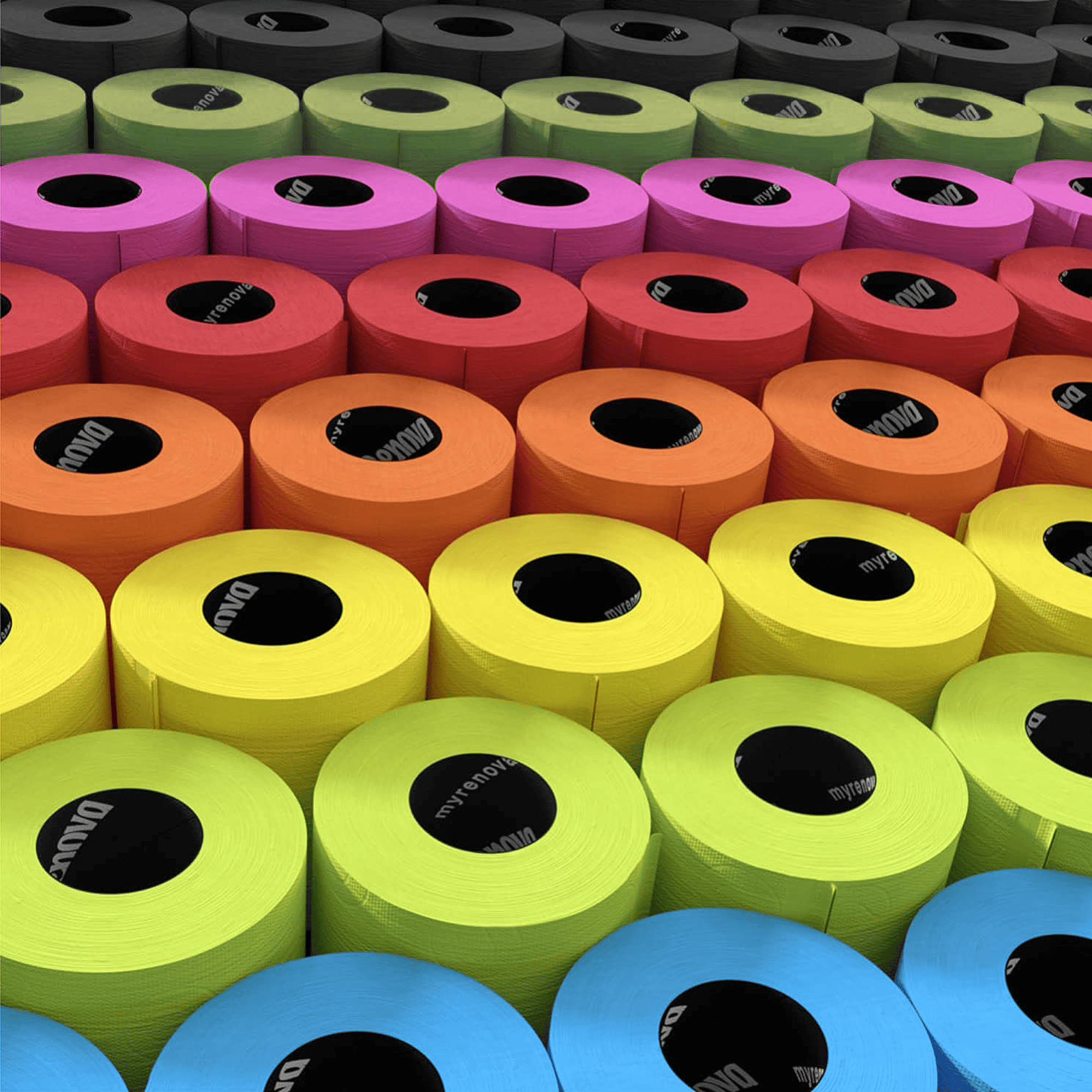 Colored Toilet Paper - Roll-lux.com